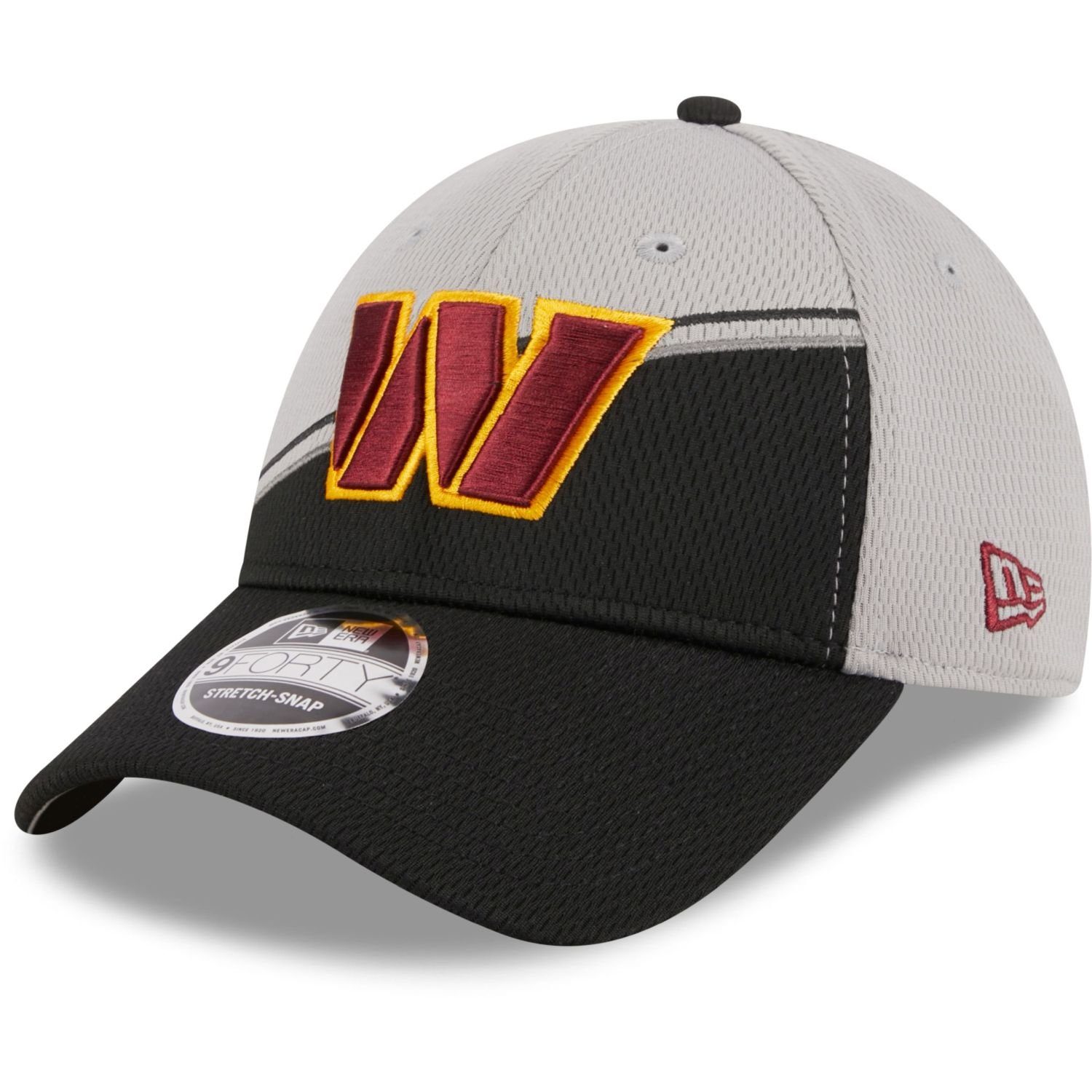 New Era Flex Cap 9Forty SIDELINE 2023 Washington Commanders, NFL ...