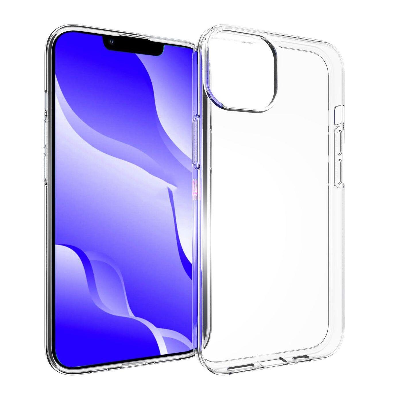 eSTUFF Handyhülle eSTUFF LONDON Soft Case for iPhone 14 - Clear