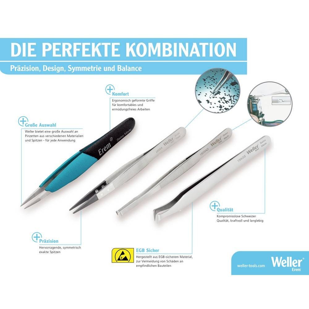 Weller Erem® Pinzette Weller Erem Pinzette
