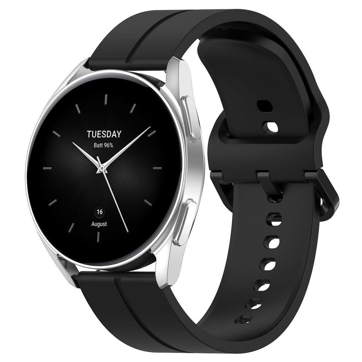 Wigento Smartwatch Armband Für Xiaomi Watch 2 Pro Hochwertiges Silikon