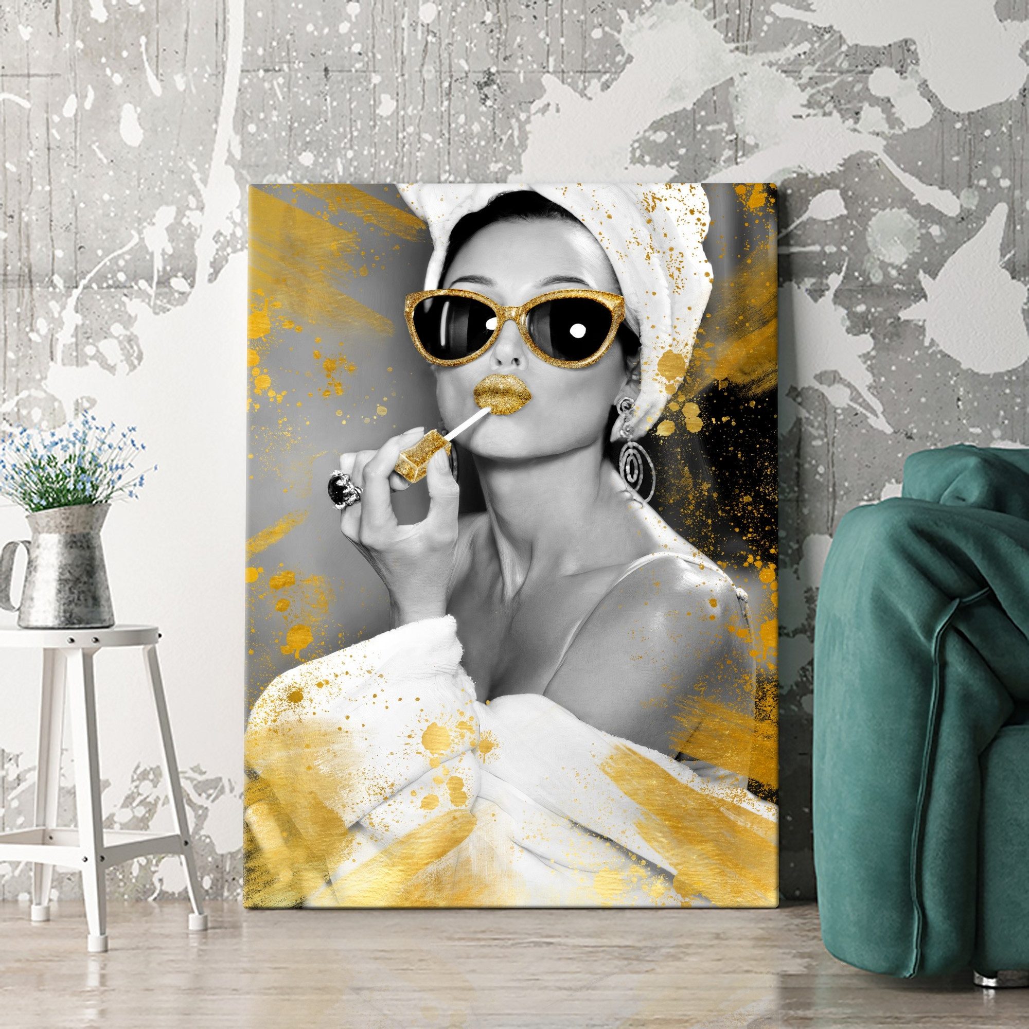 Artmazing Leinwandbild Self Love, XXL Leinwand 120x80, Poster & Kunstdrucke, Lifestyle, Self Love