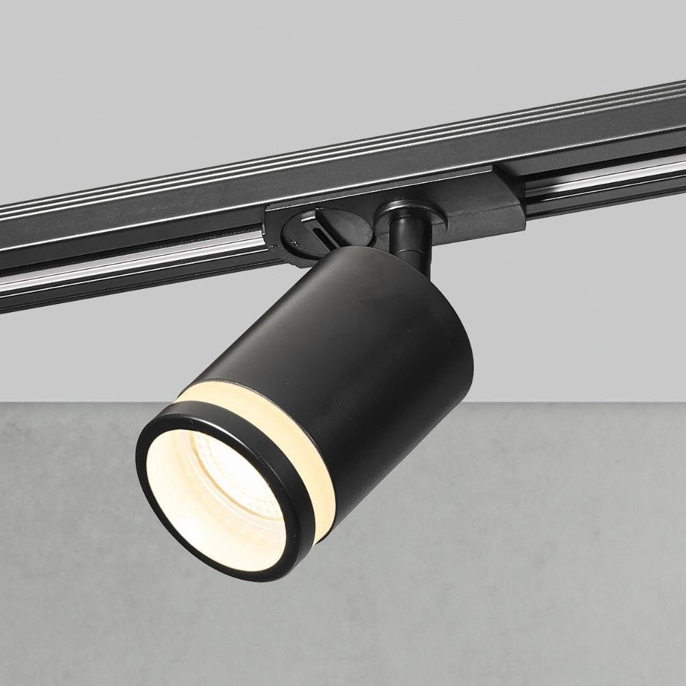 Click Licht Stromschienensystem 1 Phasen Spot Link In Schwarz Gu10 Rund