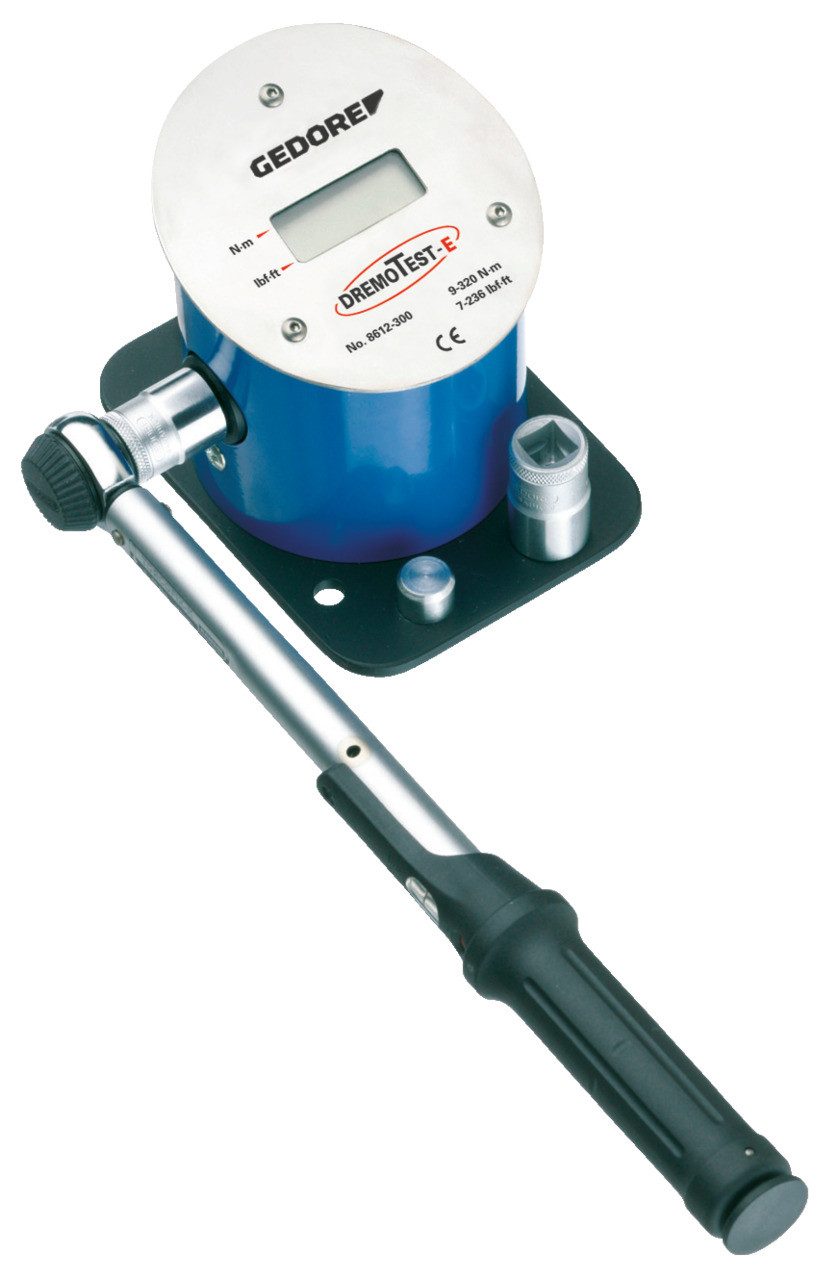 Gedore Drehmomentschlüssel 8612-300 Elektronisches Prüfgerät DREMOTEST ...