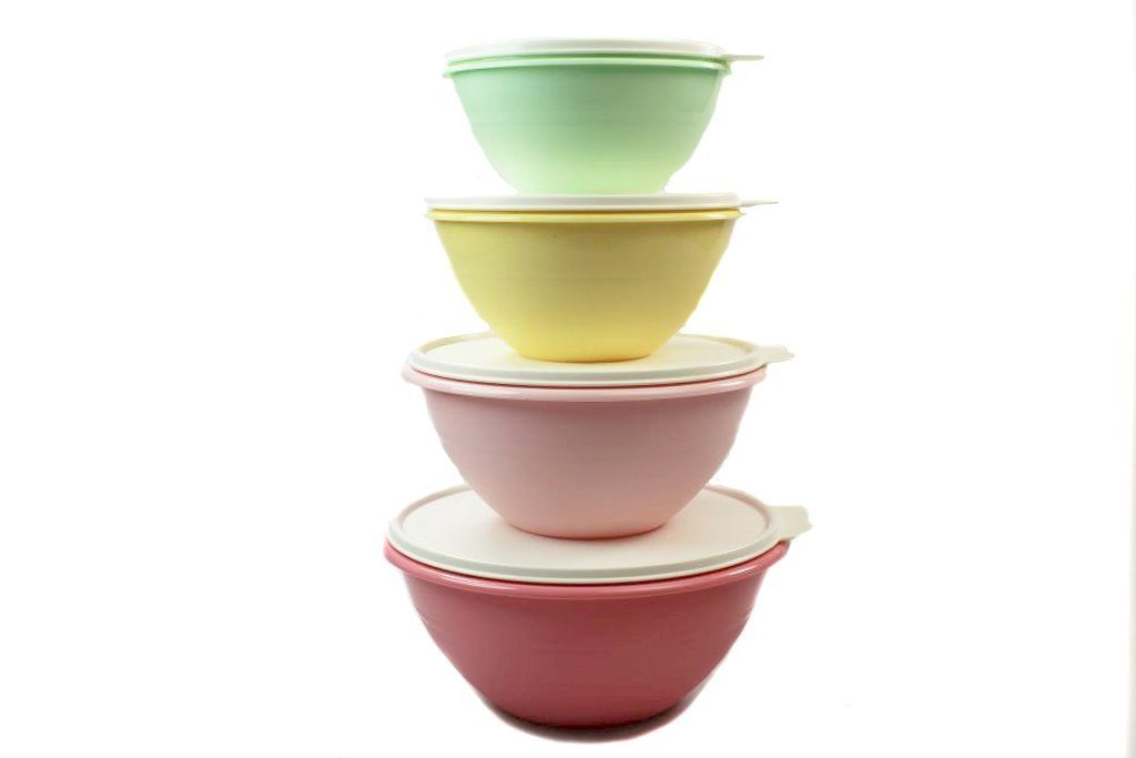 TUPPERWARE Frischhaltedose Wunderschüsselsatz SET pastelltöne + SPÜLTUCH