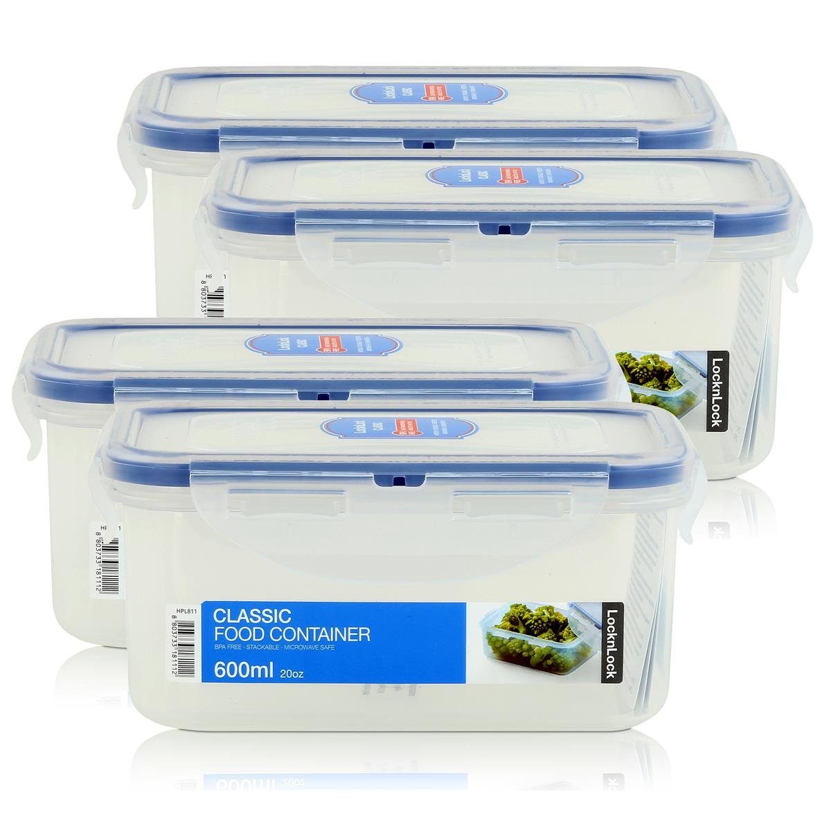 Locknlock Vorratsdose Locknlock Classic Hpl811 Frischhaltedose 600ml