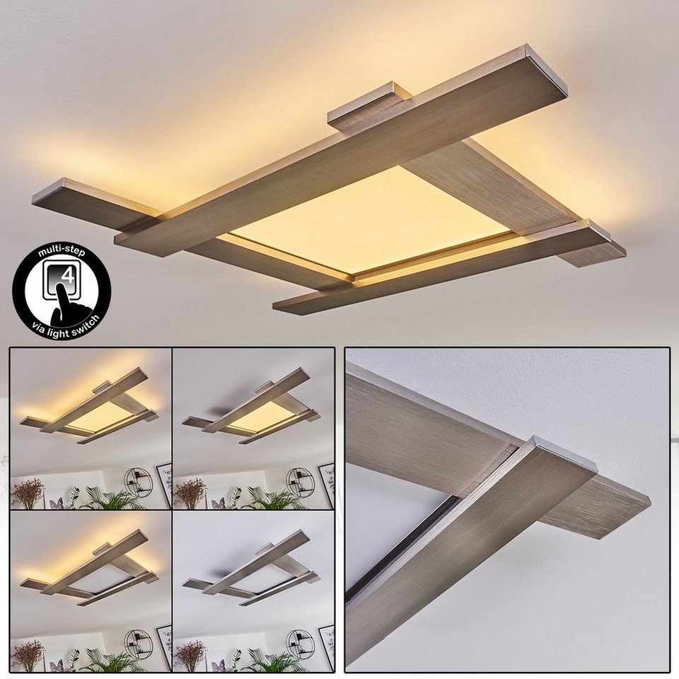 Hofstein Deckenleuchte Led Wohn Schlaf Zimmer Raum Beleuchtung Flur