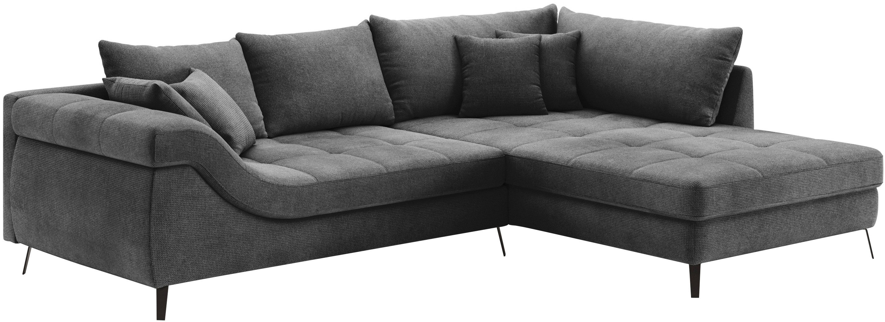 Mr Couch Ecksofa Portofino L Form Mit Kaltschaumpolsterung Bis 140
