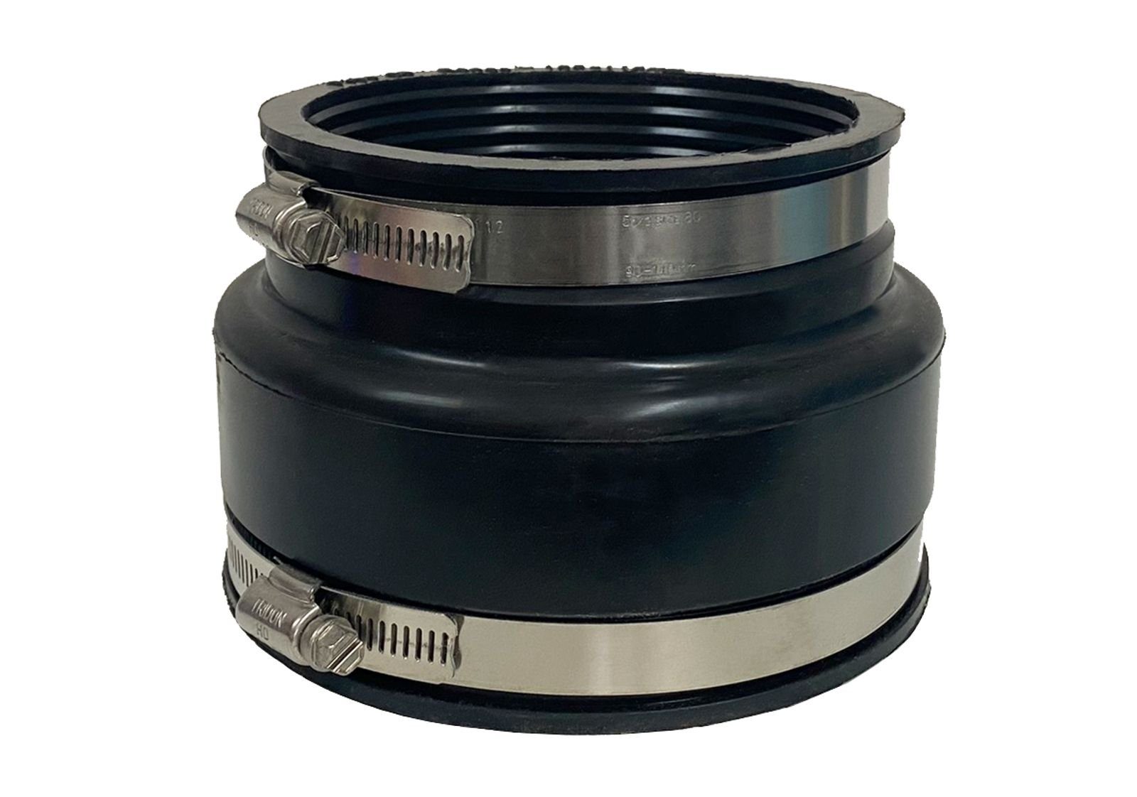 RUG Rohrschelle Rohrverbinder Gummi Rohrmuffe Gummimuffe Flexmuffe Rohr Muffe Reduziermuffe 100 ...