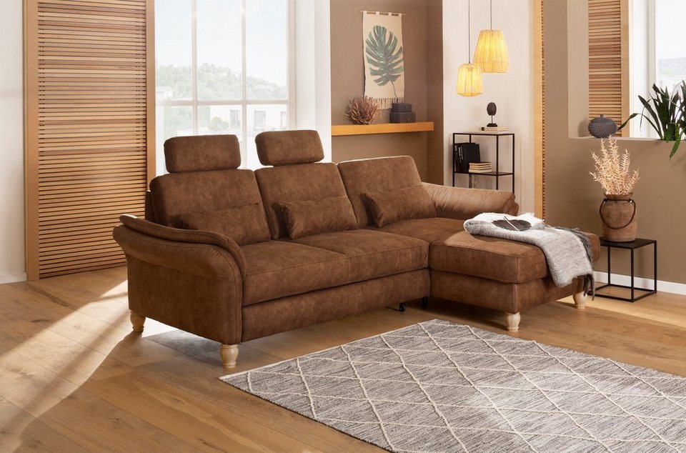 Home Affaire Ecksofa Palace L Form Incl Sitztiefenverstellung