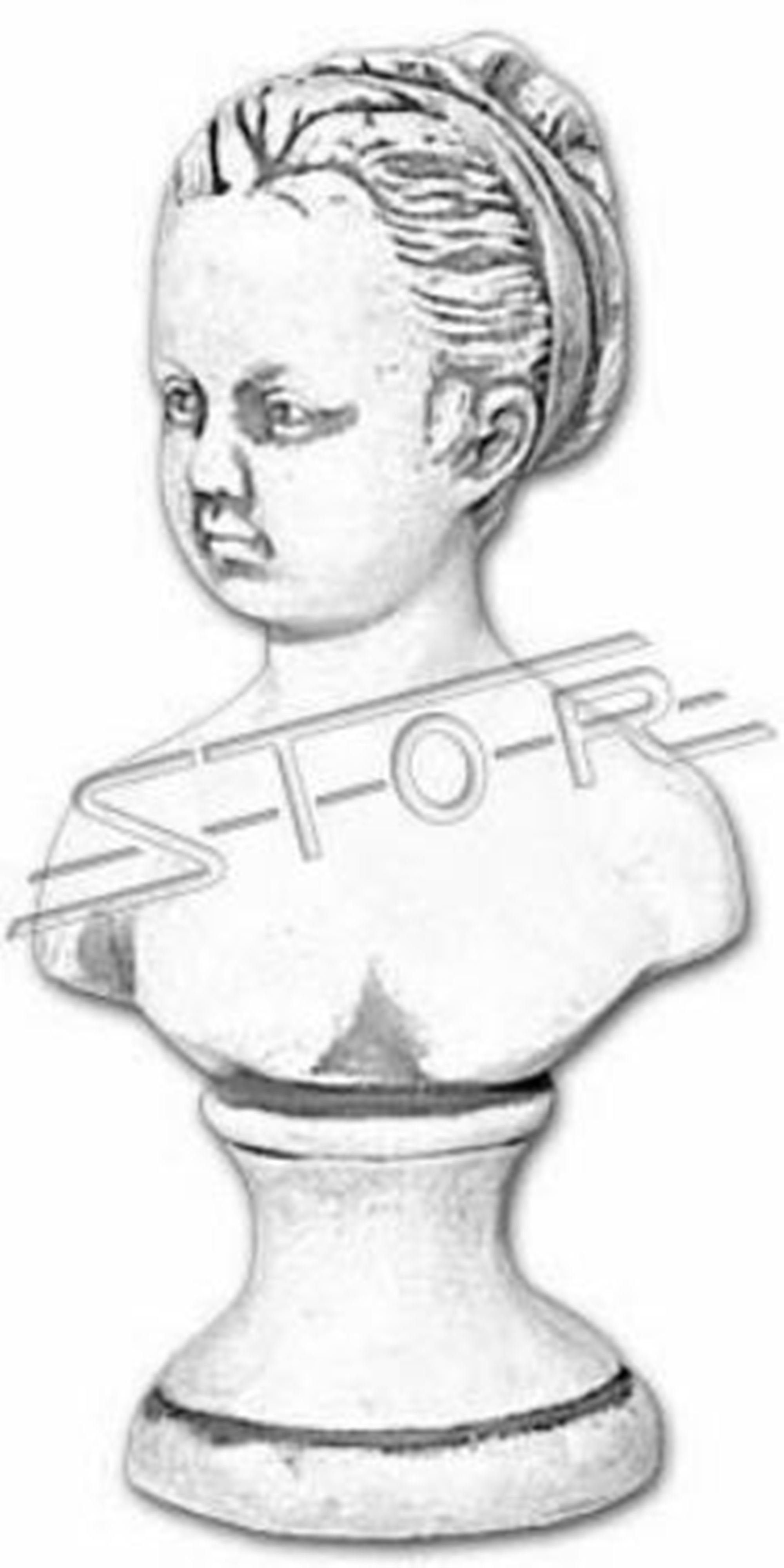 Jvmoebel Skulptur Frau Büste Skulptur Design Figur Statue Garten