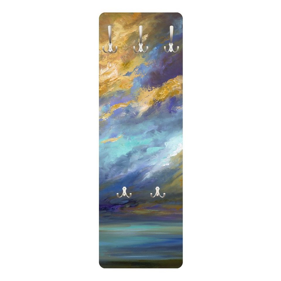 Bilderdepot24 Garderobenpaneel Blau Abstrakt Kunst Natur Himmel über