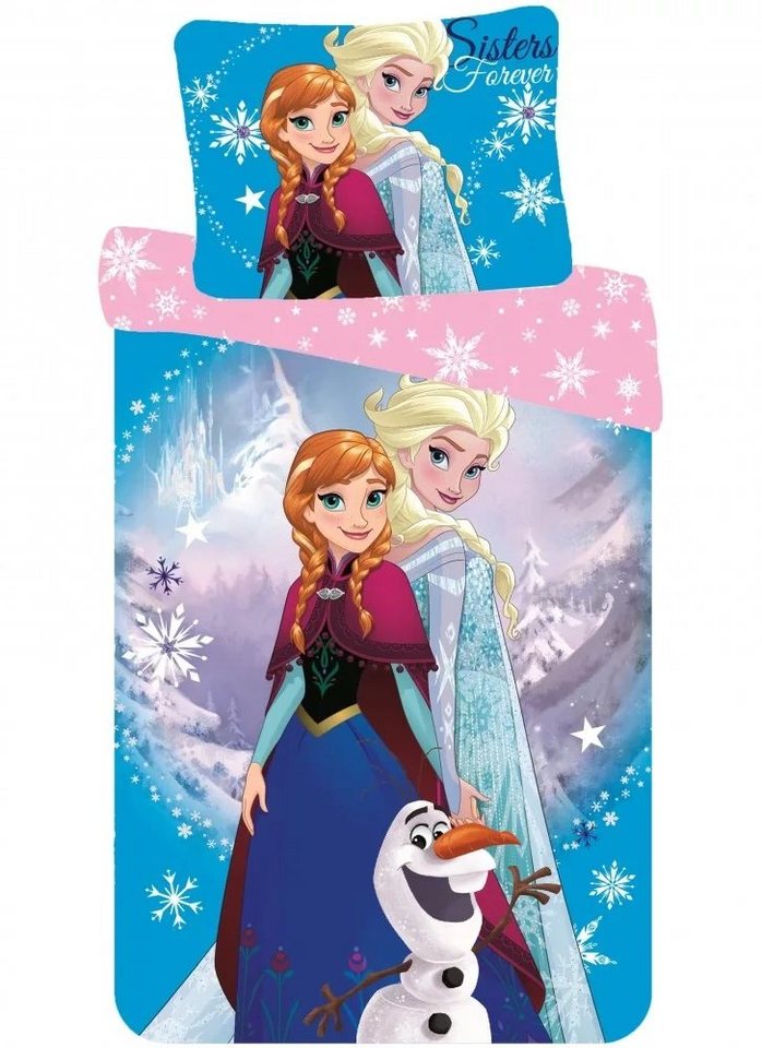 Kinderbettwäsche Die Eiskönigin 2 Anna Elsa Kinder Bettwäsche Set