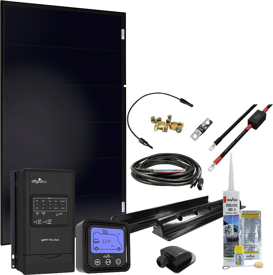 Offgridtec Solaranlage Mobileblack M 100w30a Mppt Duo Laderegler Olp