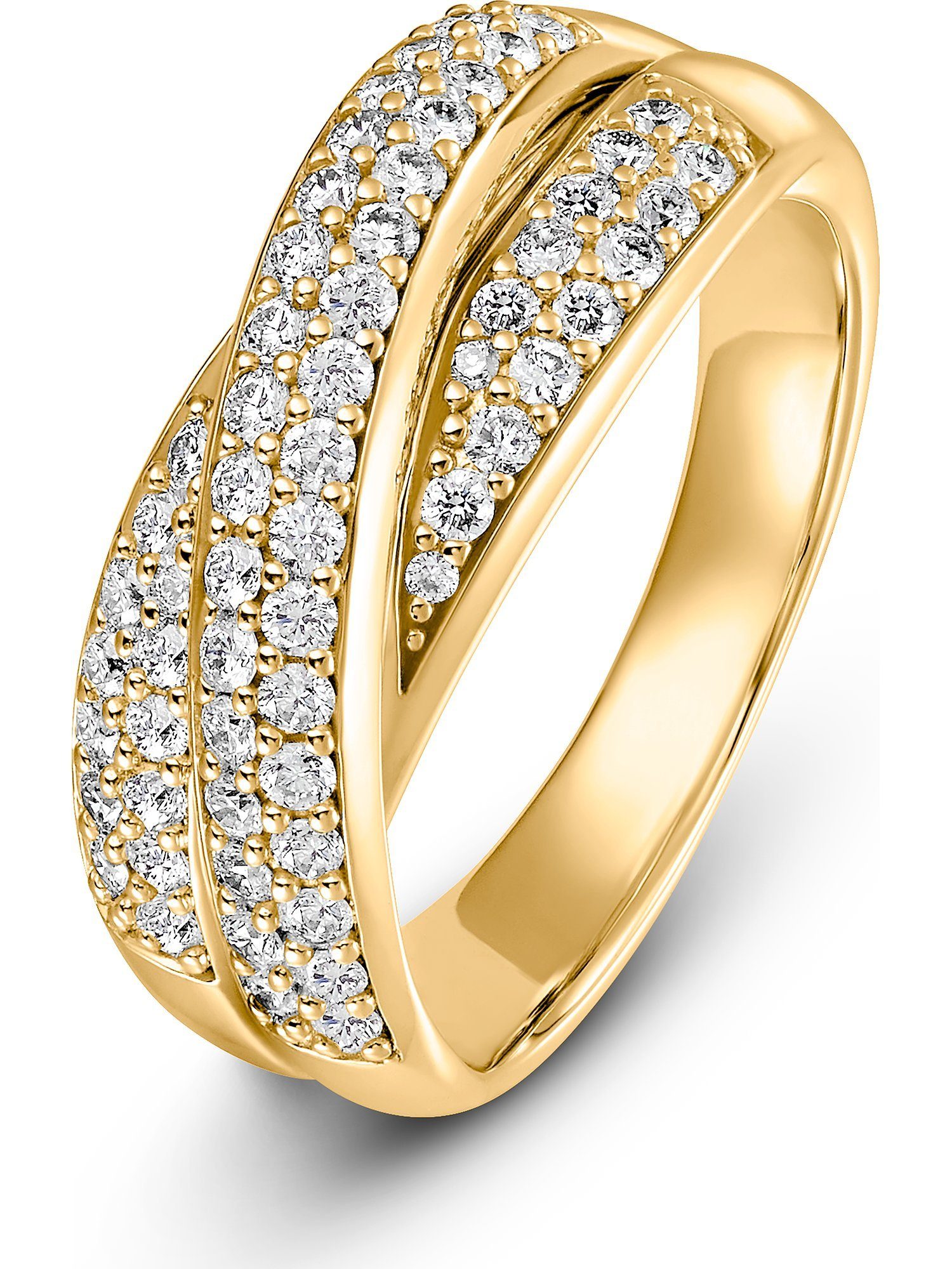 CHRIST Diamantring CHRIST Diamonds Damen Damenring Diamant Brillant Ring