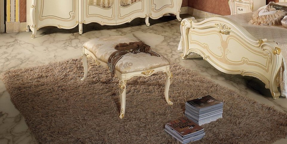 Jvmoebel Hocker Bank Fußhocker Ottomane Sitzhocker Sitzpouf Wohnzimmer