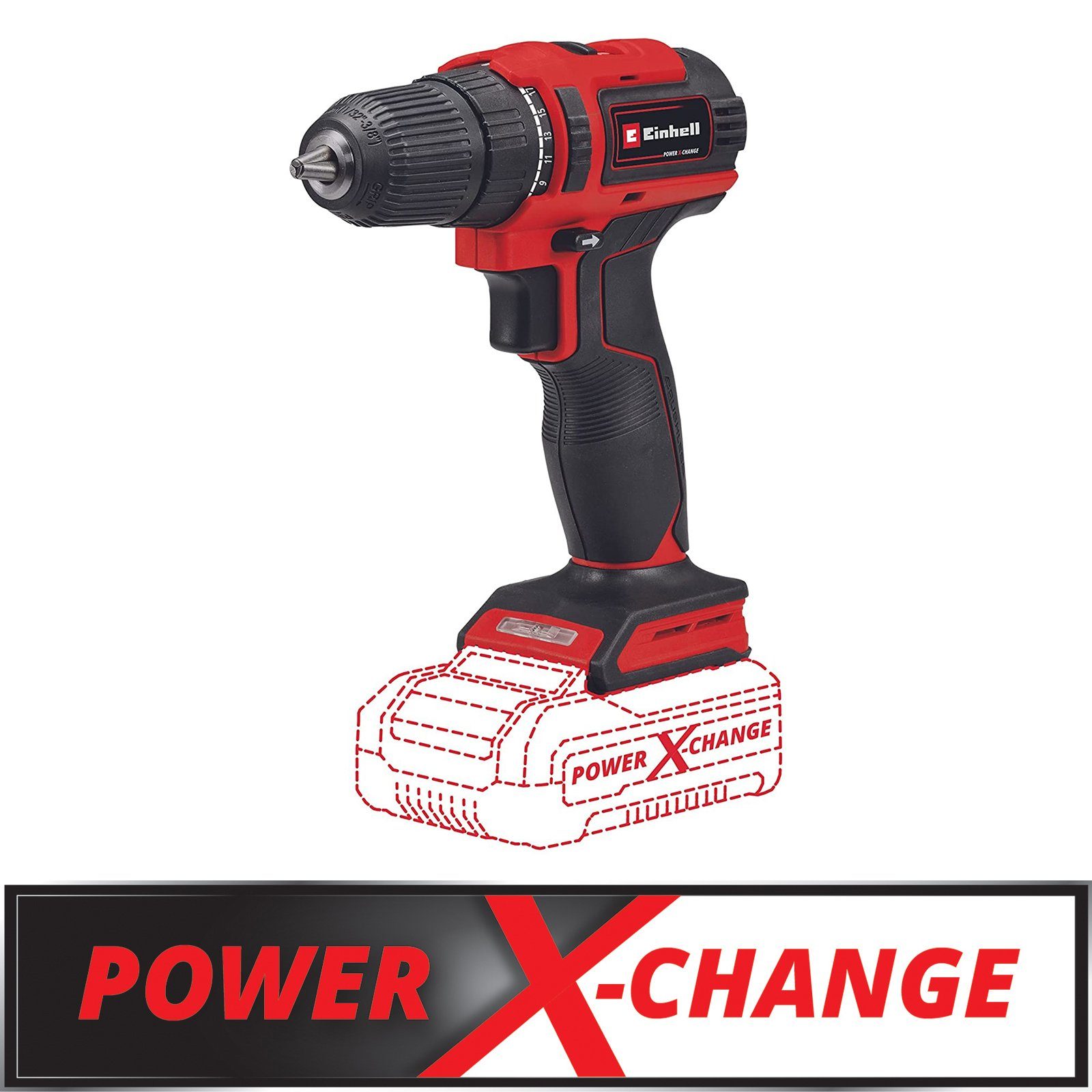 Einhell Akku-Schrauber »Einhell Akku-Bohrschrauber TE-CD 18/40 Li BL -«, 40 Nm, (Produkt)