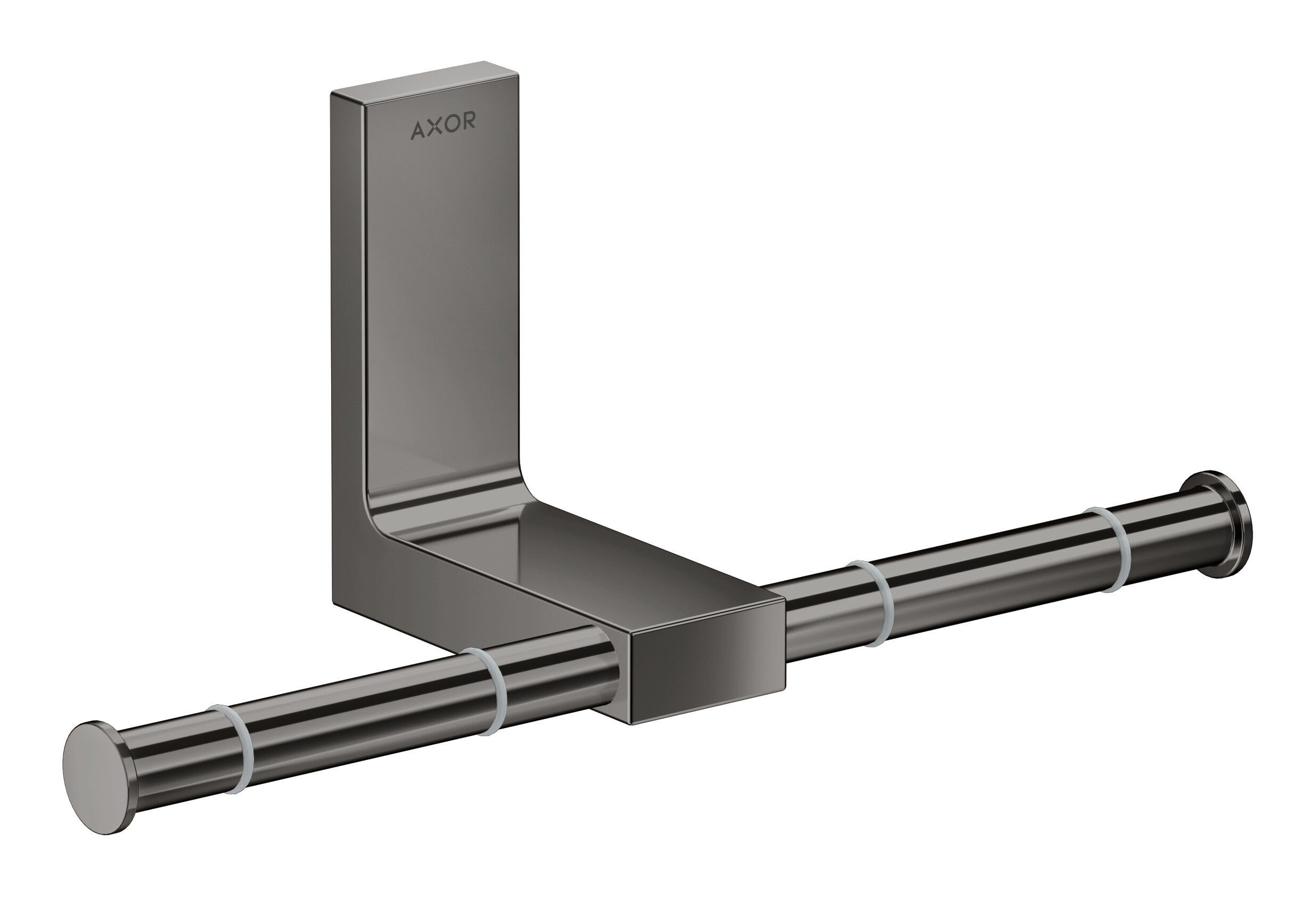 hansgrohe Toilettenpapierhalter Axor, Universal Rectangular doppelt ...