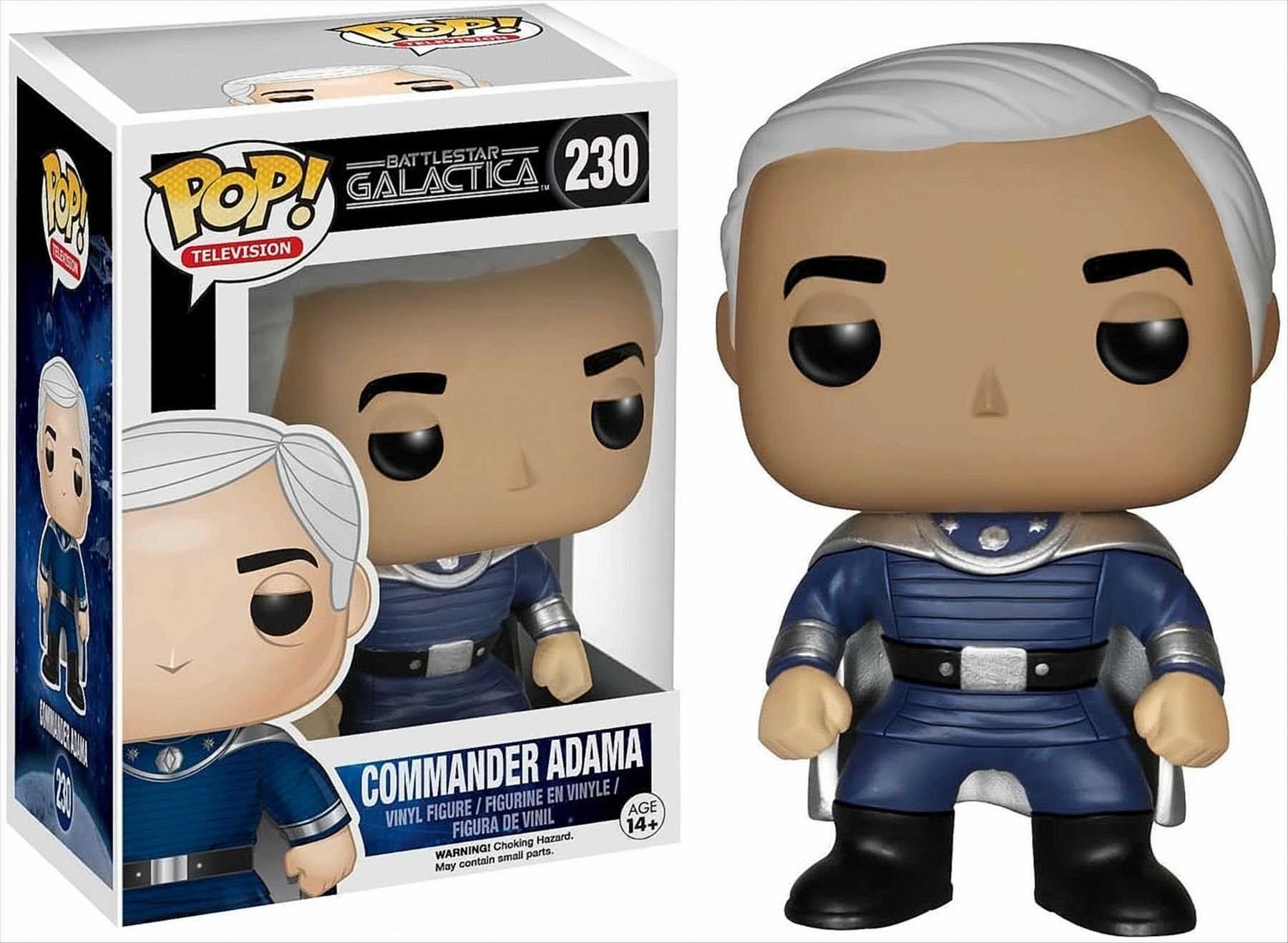Funko Spielfigur POP - Battlestar Galactica - Commander Adama