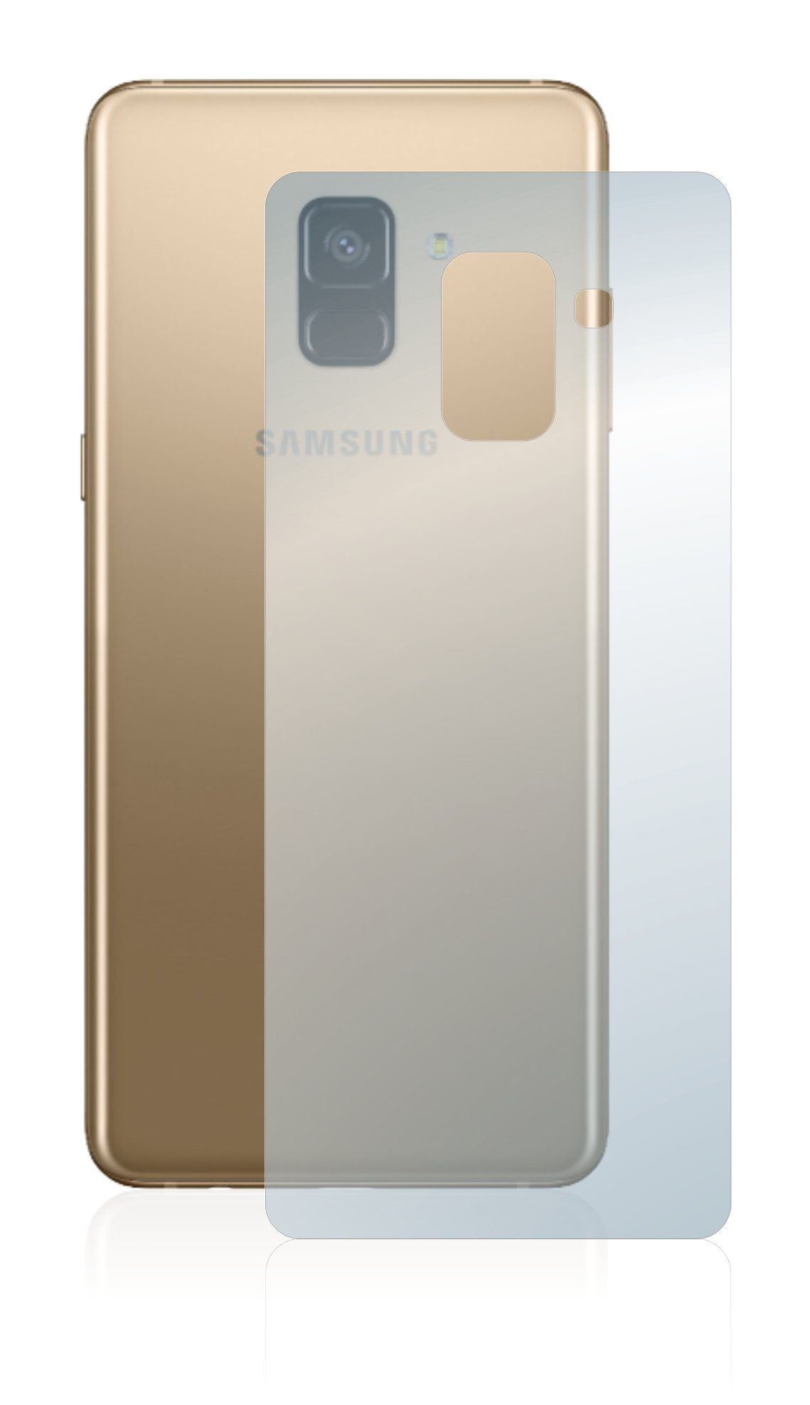 Upscreen Schutzfolie Für Samsung Galaxy A8 Plus 2018 Rückseite