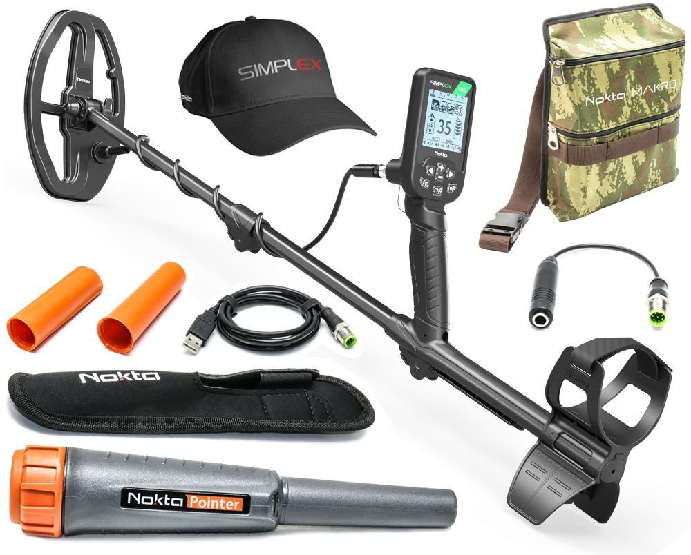 Nokta Metalldetektor Simplex Lite mit Nokta-Pointer Pinpointer