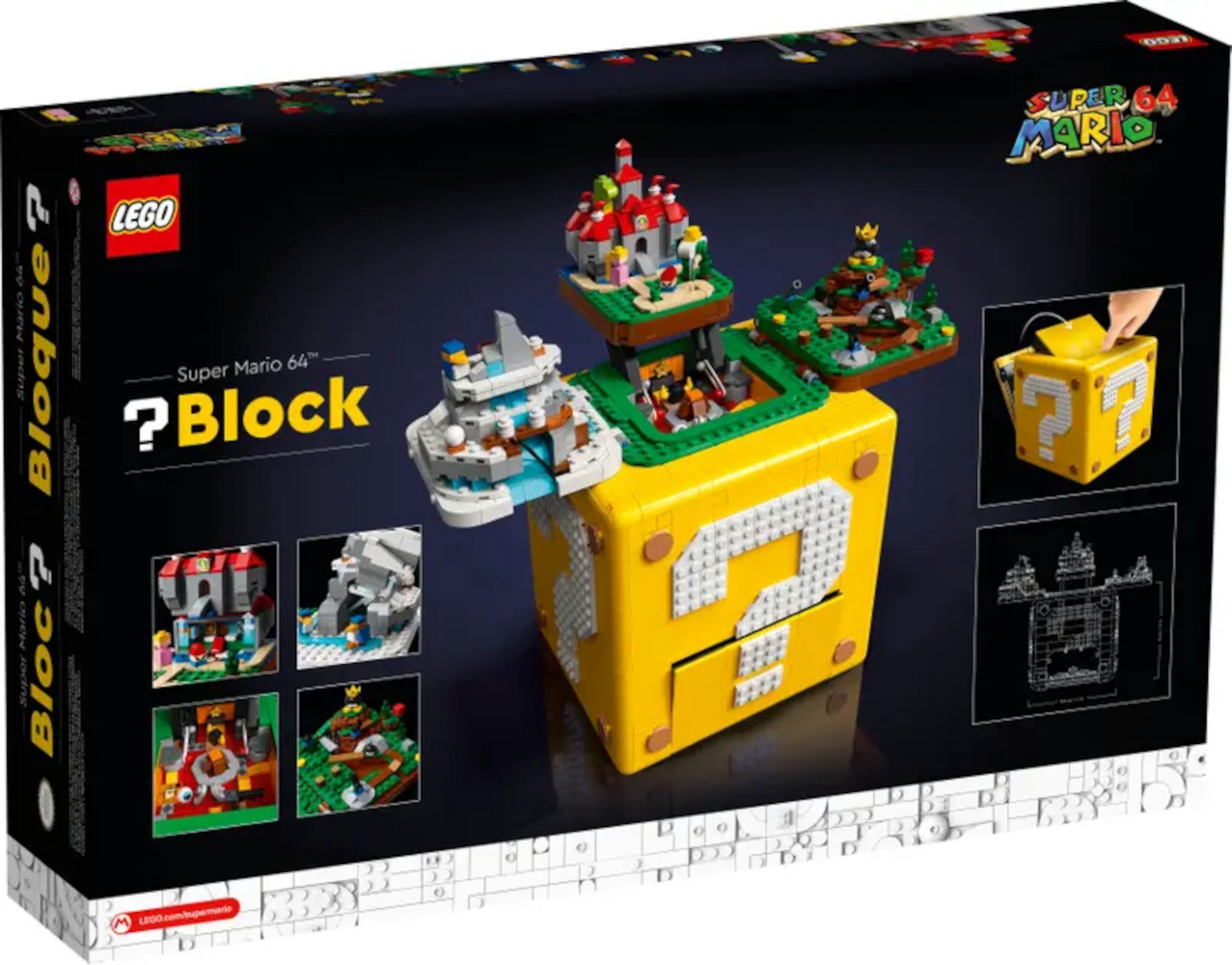 LEGO® 71935 - Super Mario 64 - Fragezeichen Block / Question Mark Block ...
