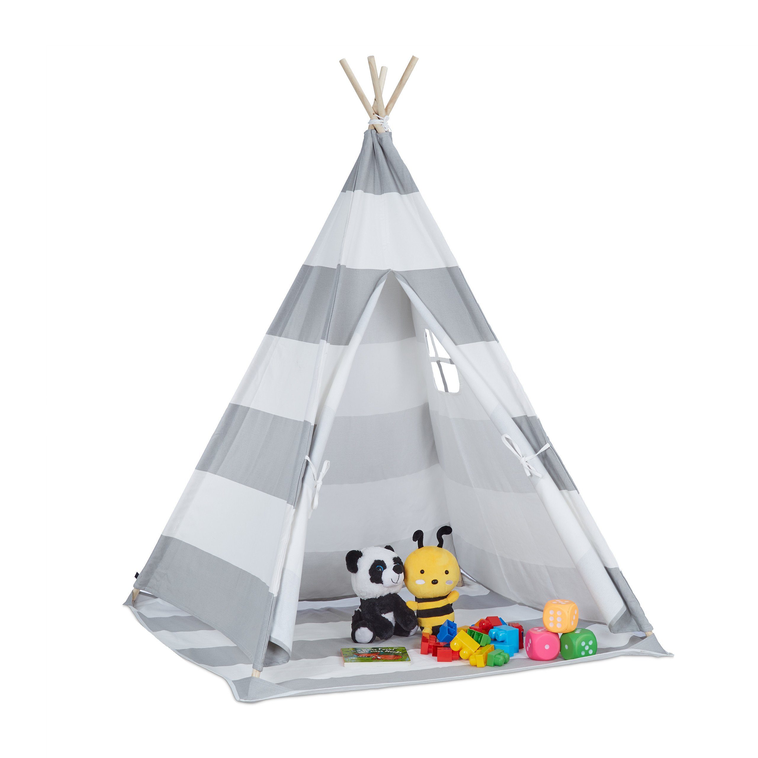 relaxdays Tipi-Zelt für Kind