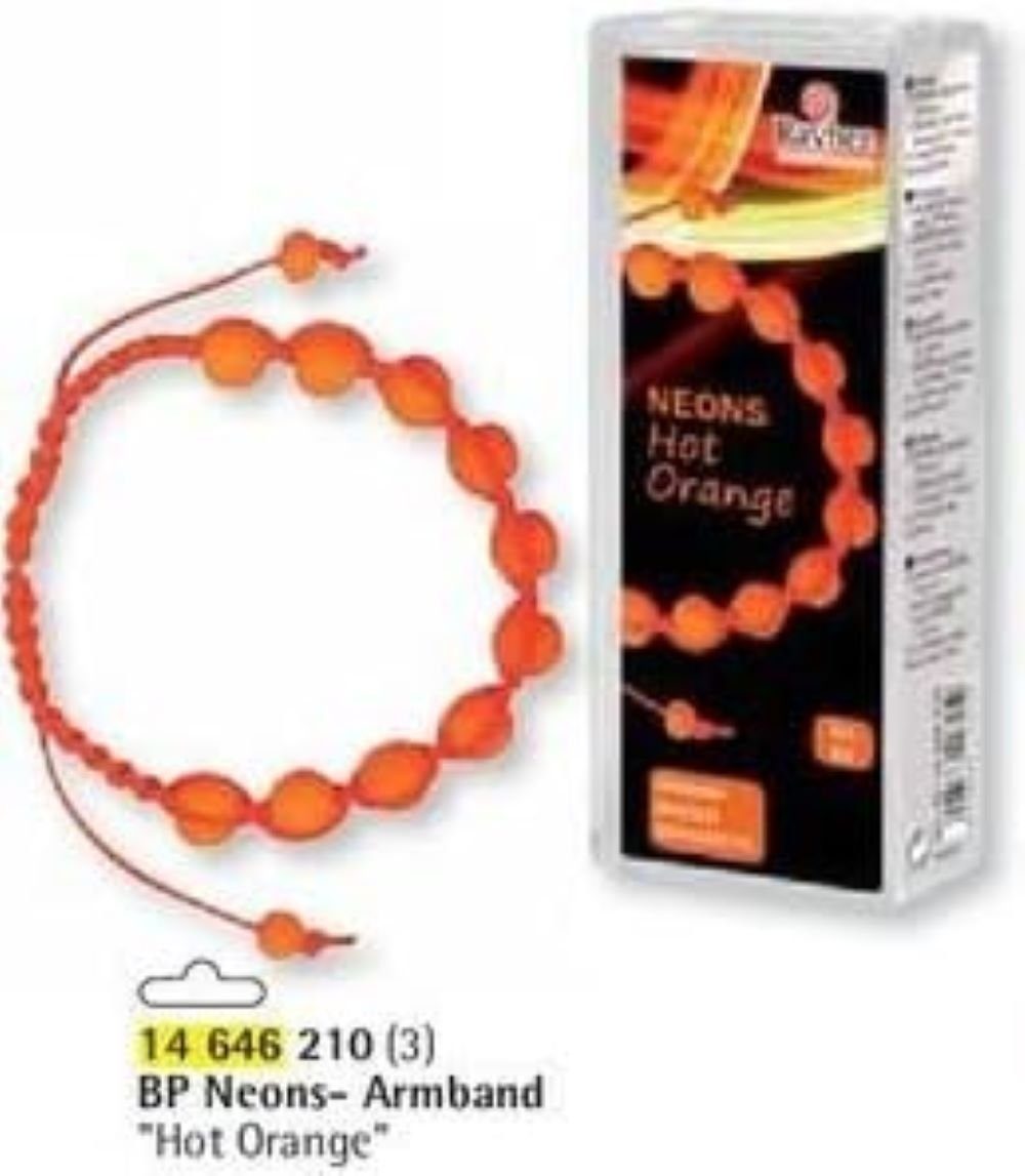 Rayher Hobby Perlenarmband Rayher Neons-Armband zum selber basteln