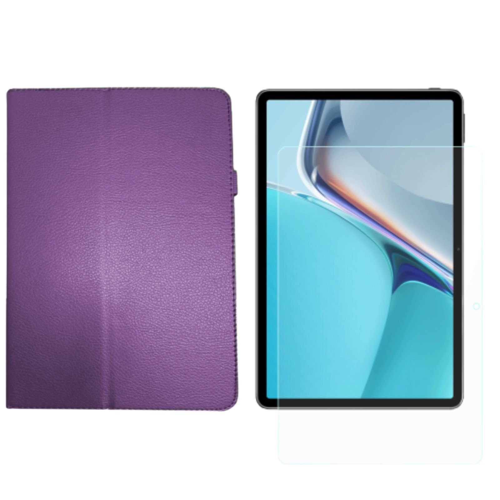 Lobwerk Tablet Hülle 2in1 Set Hülle Glas Für Huawei Matepad 11 2021