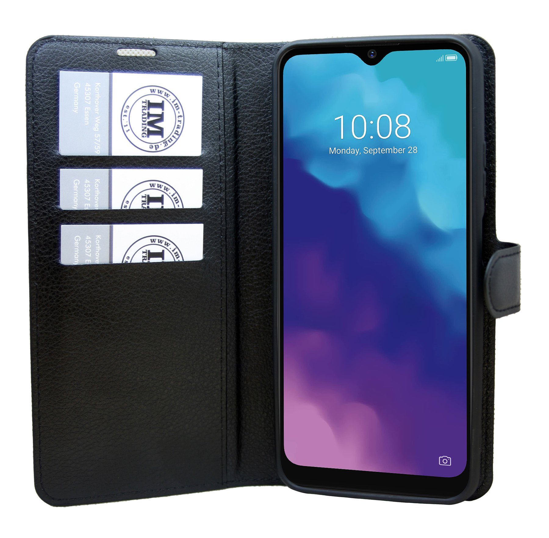 Cofi1453 Handyhülle Buch Tasche Fancy Zte Blade V30 Vita Zte Blade