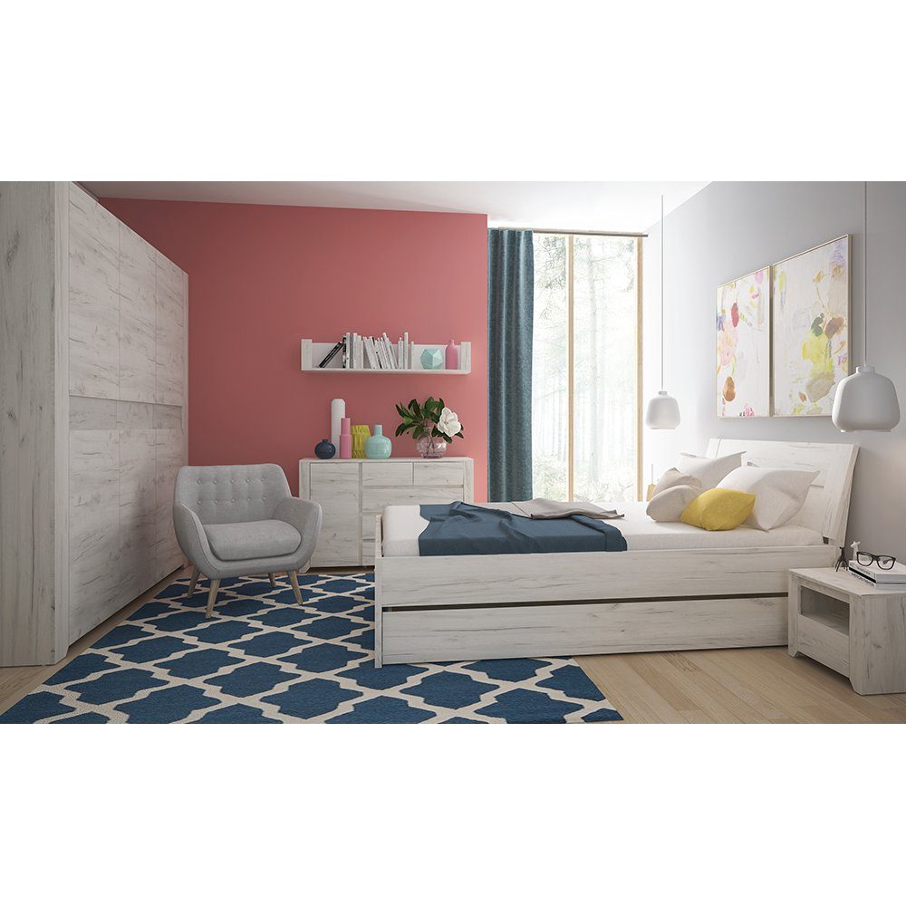 Lomadox Schlafzimmer Set Amantea 129 Spar Set 8 St Mit Bett