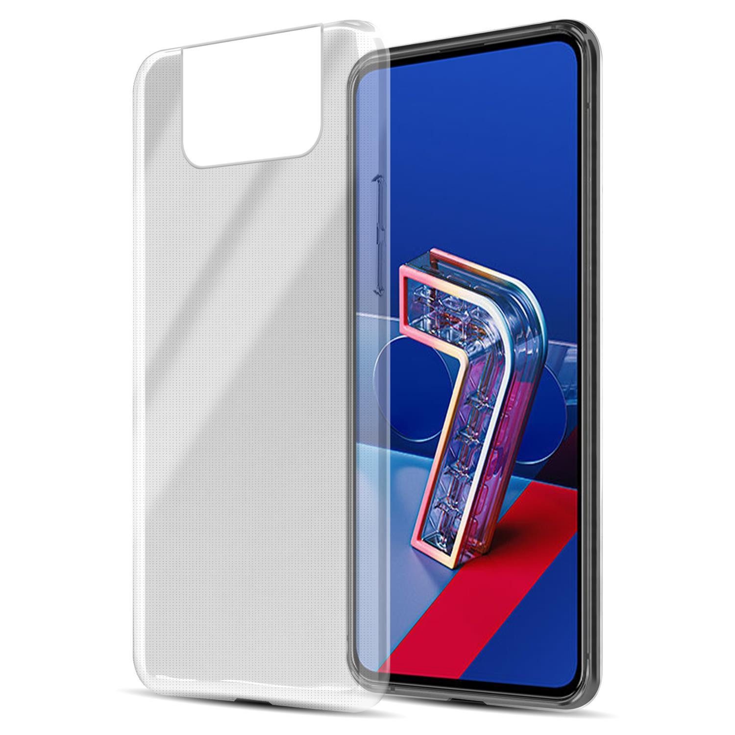 Cadorabo Handyhülle Asus Zenfone 7 Asus Zenfone 7 Flexible Tpu Silikon