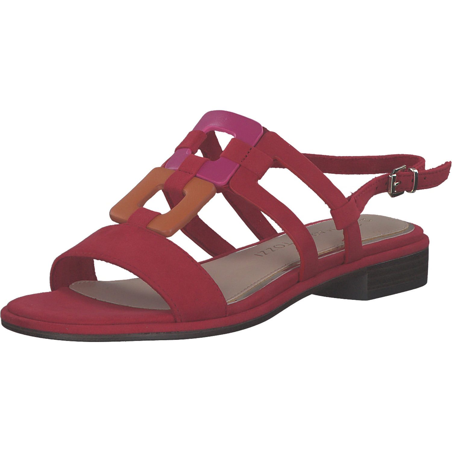 MARCO TOZZI 2-28107-42 597 Red Comb Sandale, Innenaustattung aus ...