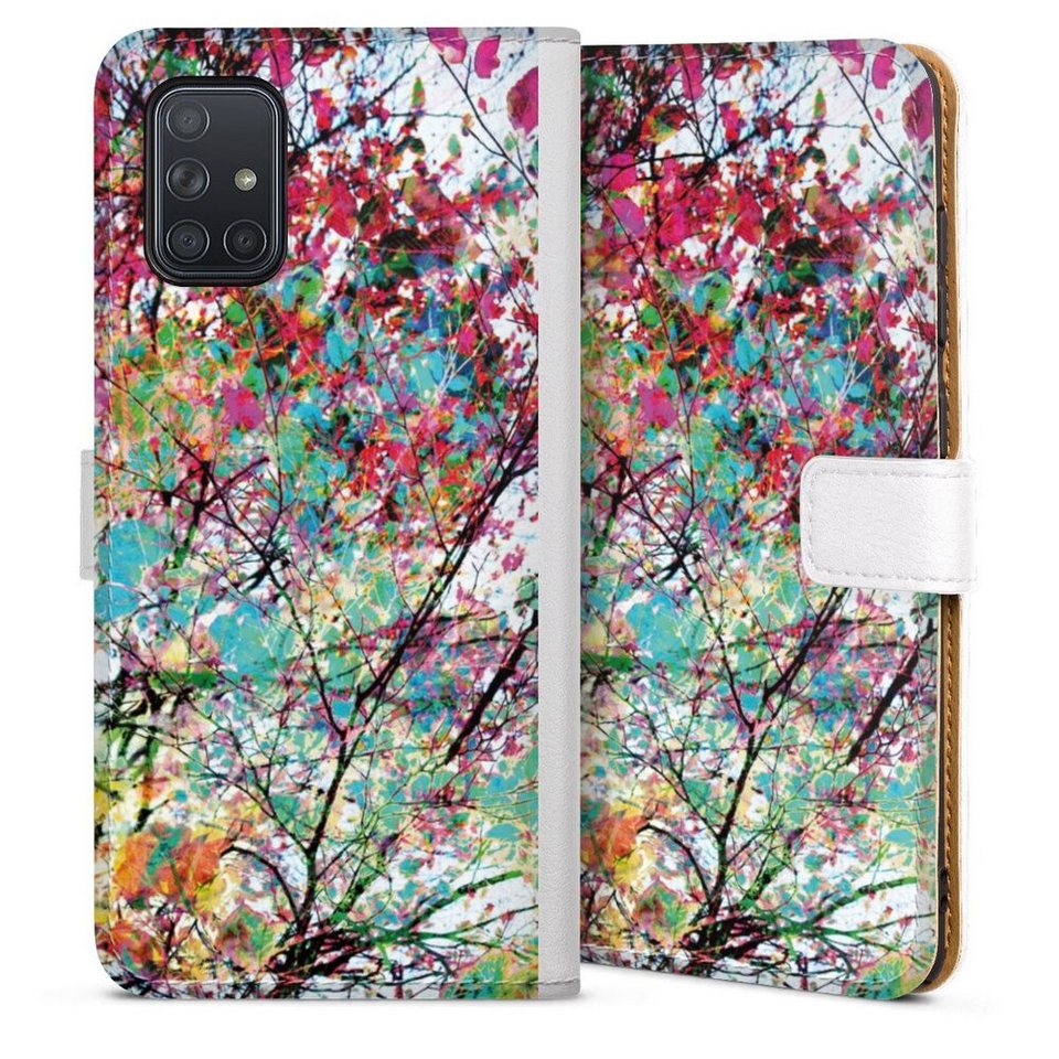 Deindesign Handyhülle Malerei Blätter Kunst Autumn8 Samsung Galaxy A71