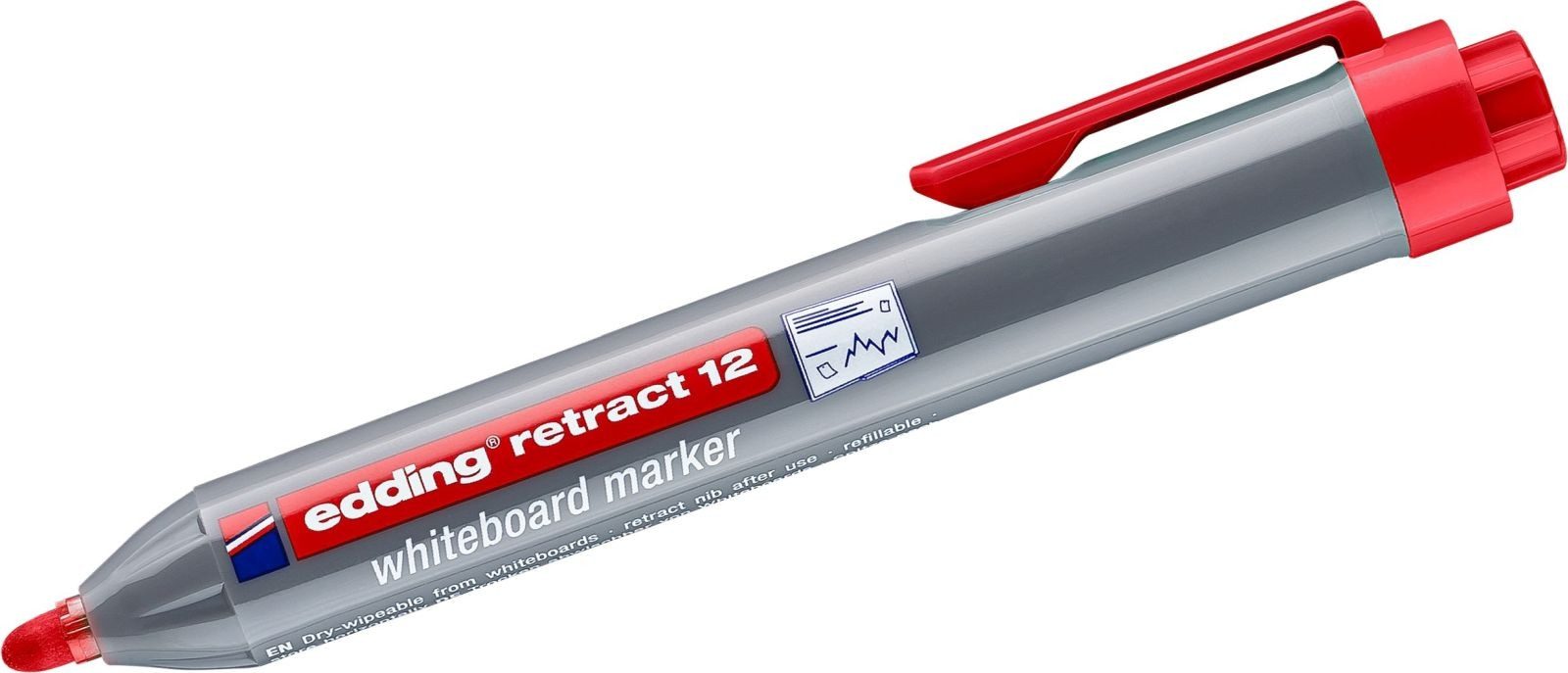 edding Whiteboard Marker Whiteboardmarker edding retract 12 nachfüllbar ...
