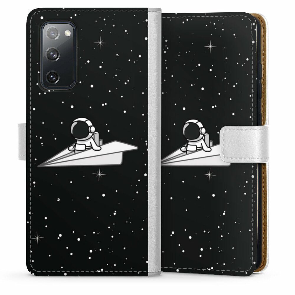 DeinDesign Handyhülle Papier Comic Astronaut Astronaut Paper Plane Comic, Samsung Galaxy S20 FE ...