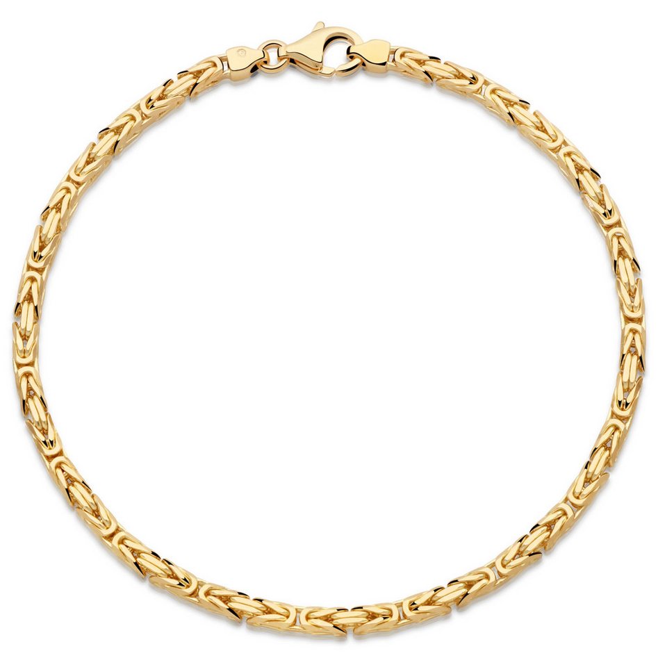 Tony Fein Goldarmband Königsarmband 3mm 585er Gold Massiv ... Tony Fein Goldarmband Königsarmband 3mm 585er Gold Massiv ...