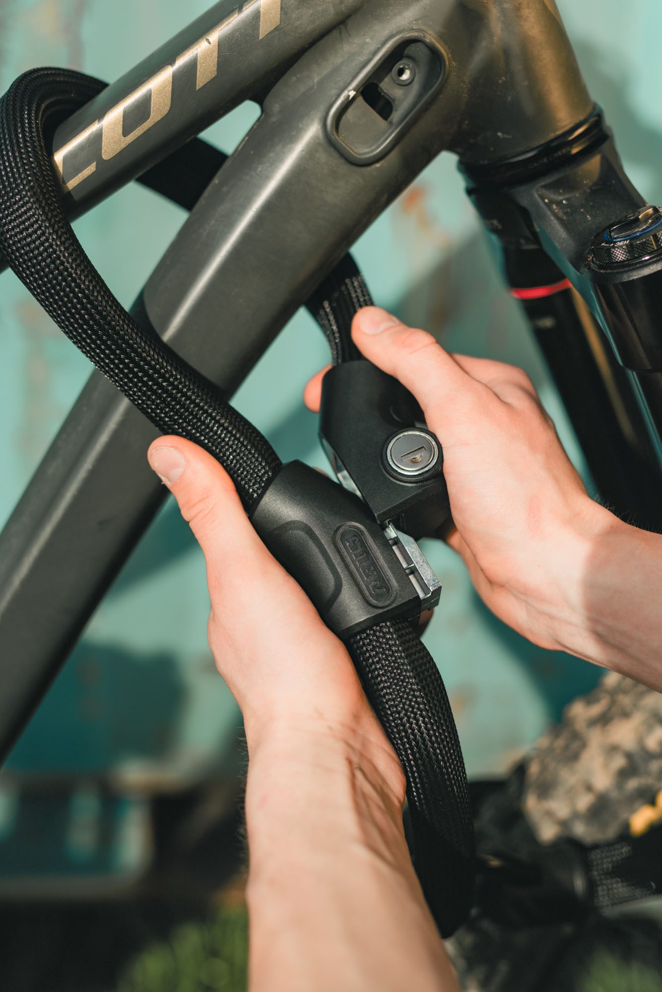 ABUS Kettenschloss Infinity Loop 1806