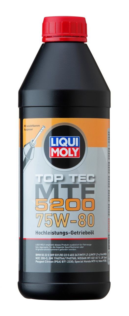 Liqui Moly Universalöl Liqui Moly Getriebeöl Top Tec MTF 5200 75W-80 1 L