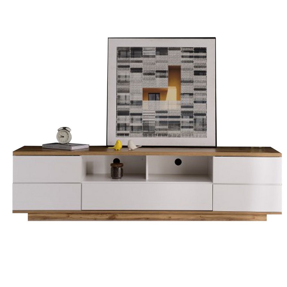 Okwish Tv Schrank Fernsehschrank Tv Lowboard Sideboard 1 St Hochglanz