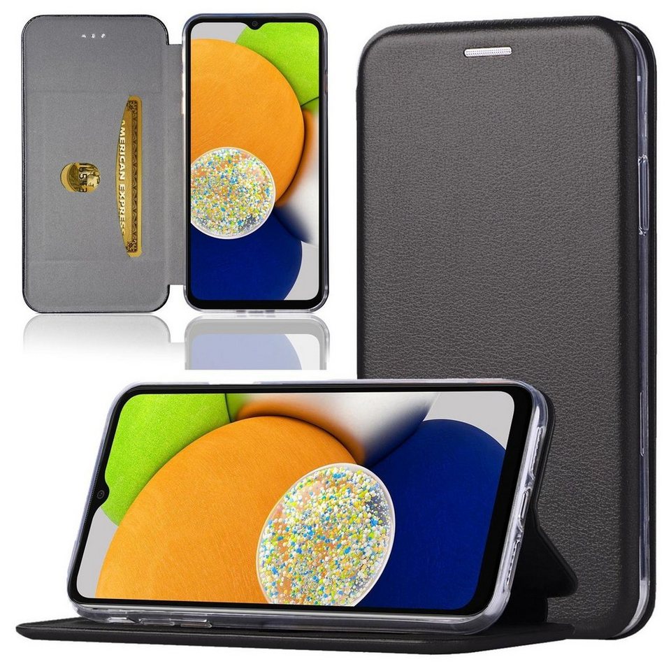 Numerva Handyhülle Handy Tasche Book Case Für Samsung Galaxy A03