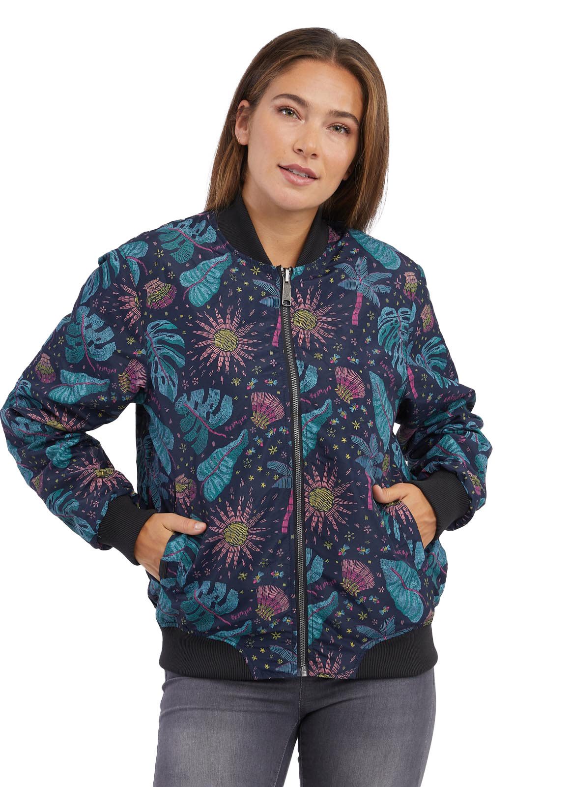 Ragwear Blouson Joom Modische Vielseitige Damen Wendejacke