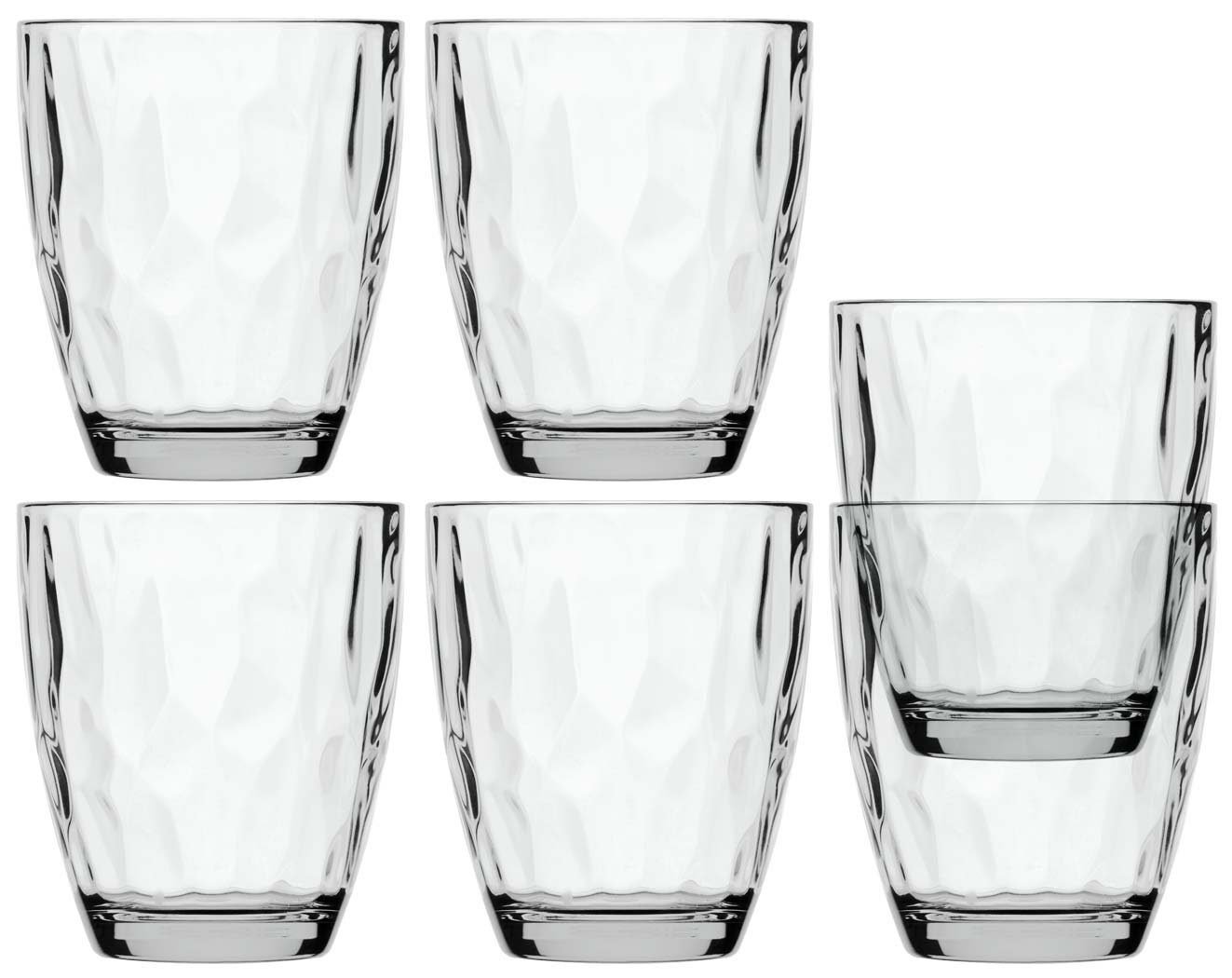 Marine Business Longdrinkglas Wasserglas Set 6 Stück Ms Kunststoff