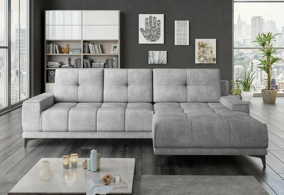 Jvmoebel Ecksofa Wohnlandschaft Ecksofa L Form Sofa Couch Design Couch