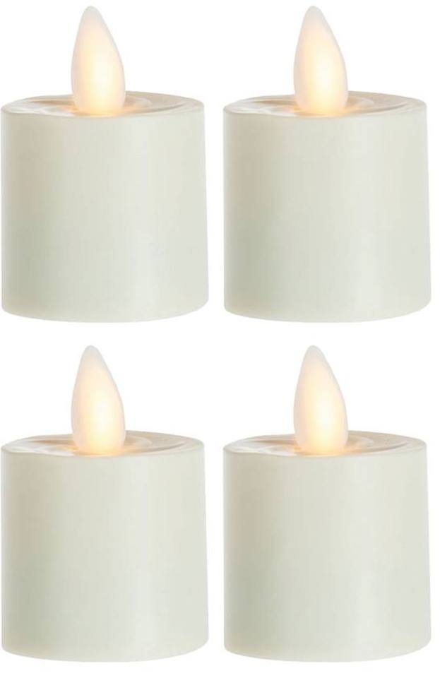 Sompex Led Kerze 4er Set Sompex Flame Led Teelicht Set 4 Tlg 4