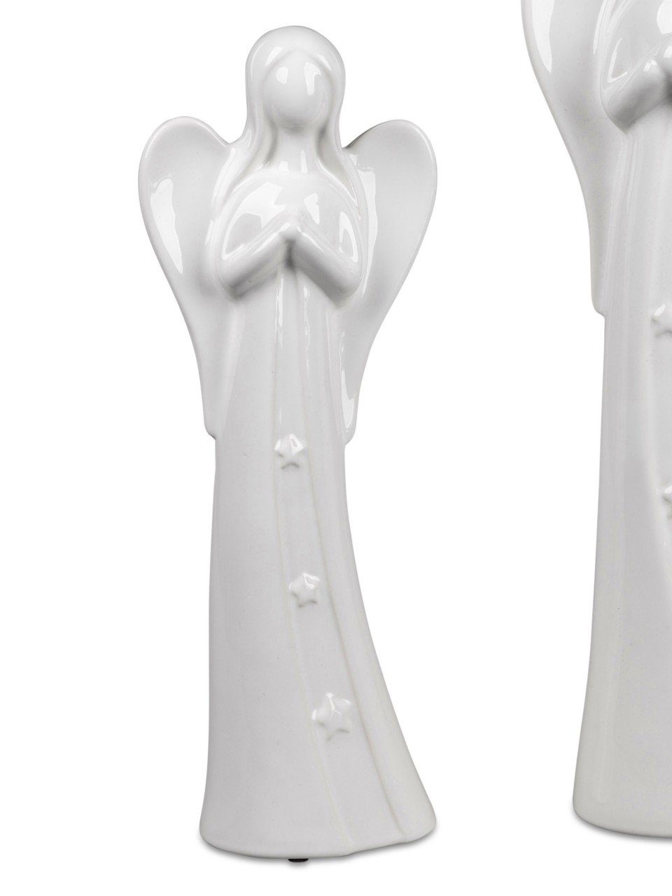 Formano Dekofigur Basic Weiß B15cm H40cm Keramik Lieferung Erfolgt
