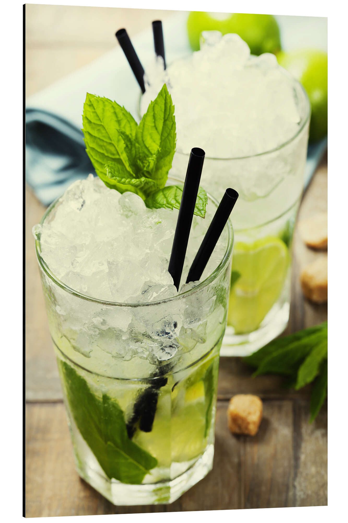 Posterlounge Alu Dibond Druck Editors Choice Mojito Cocktail Mit
