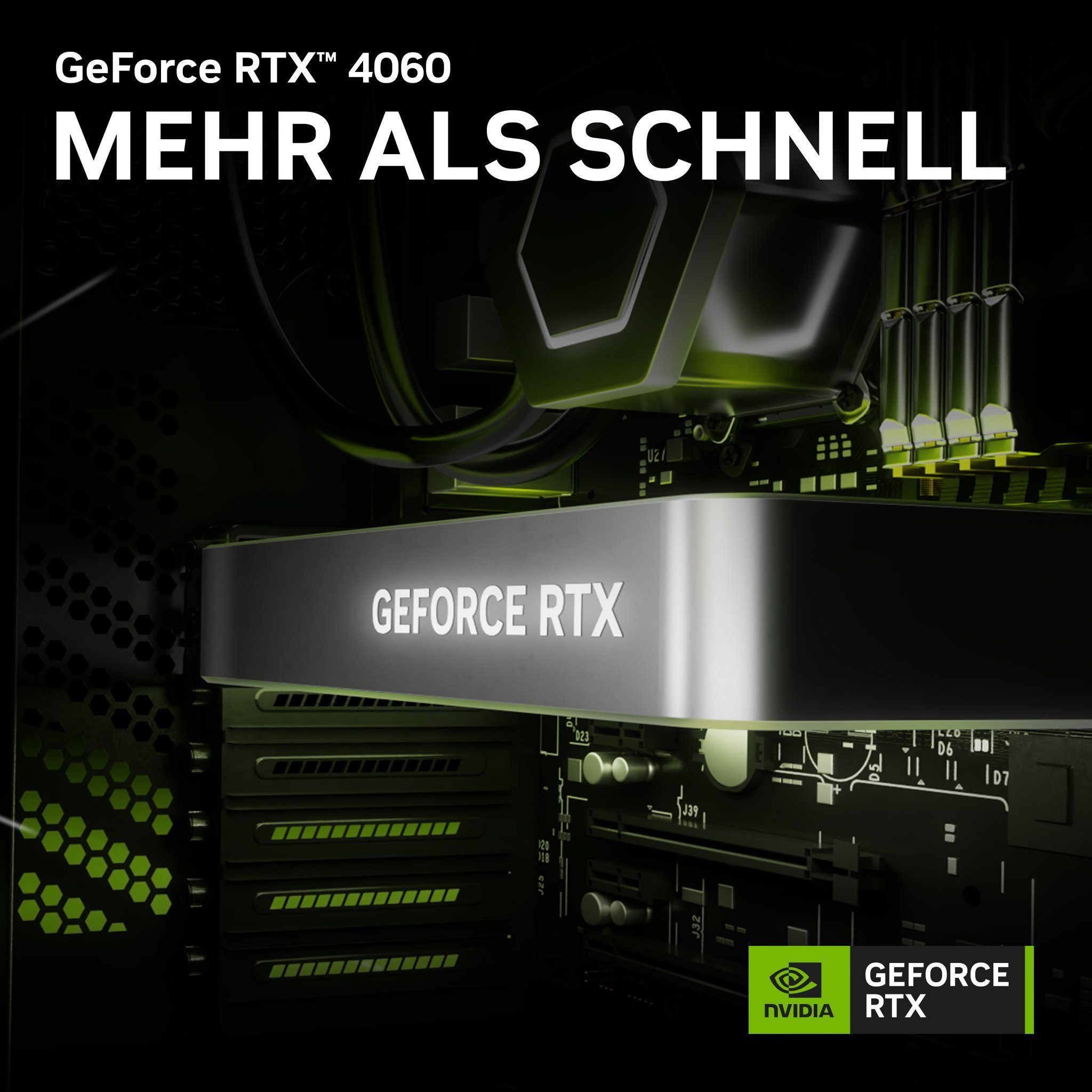 GAMEMAX Diamond BK 7080 Gaming-PC (AMD Ryzen 5 7600X, RTX 4060, 16 GB ...