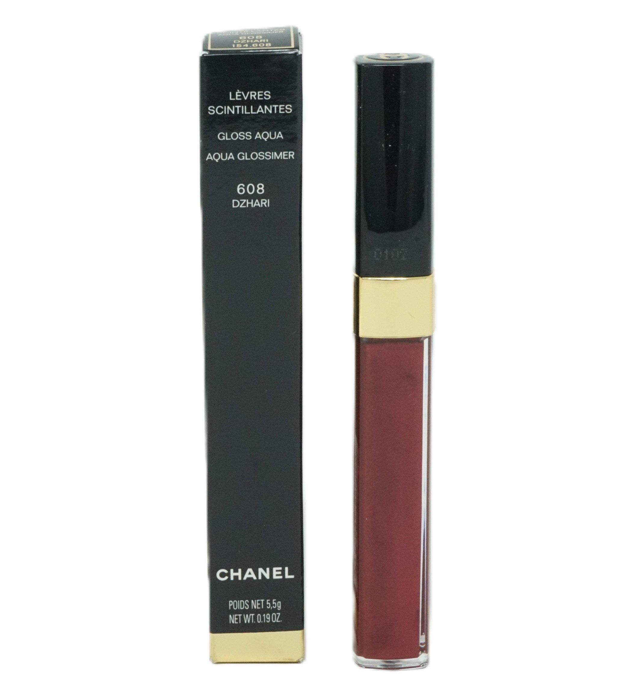 CHANEL Lipgloss Chanel Gloss Aqua 5,5g Lipgloss 608 Dzhari