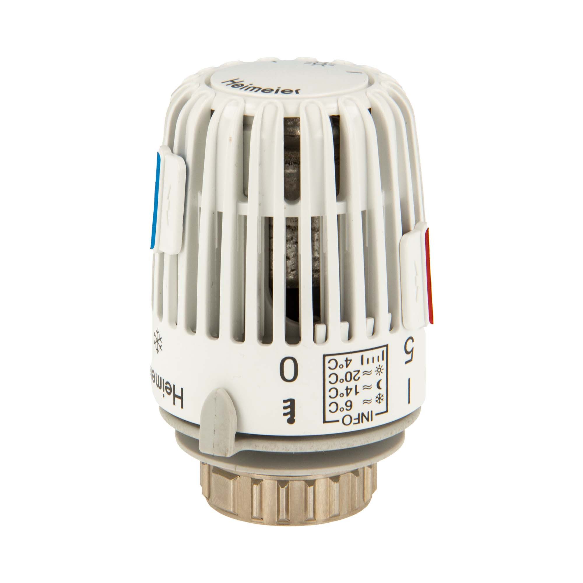 IMI Heimeier Heizkörperthermostat Thermostatkopf K mit eingebautem Fühler und Nullstellung ...