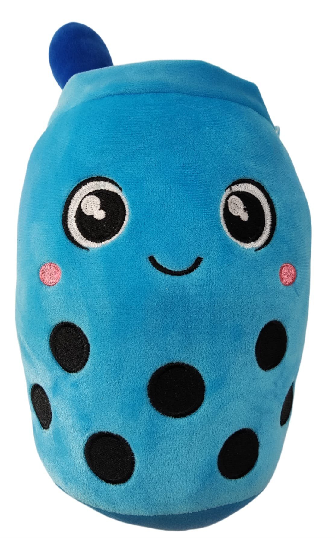 Soma Kuscheltier Bubble Tea Plüschtier Boba Blau Grün Schielen 20 Cm